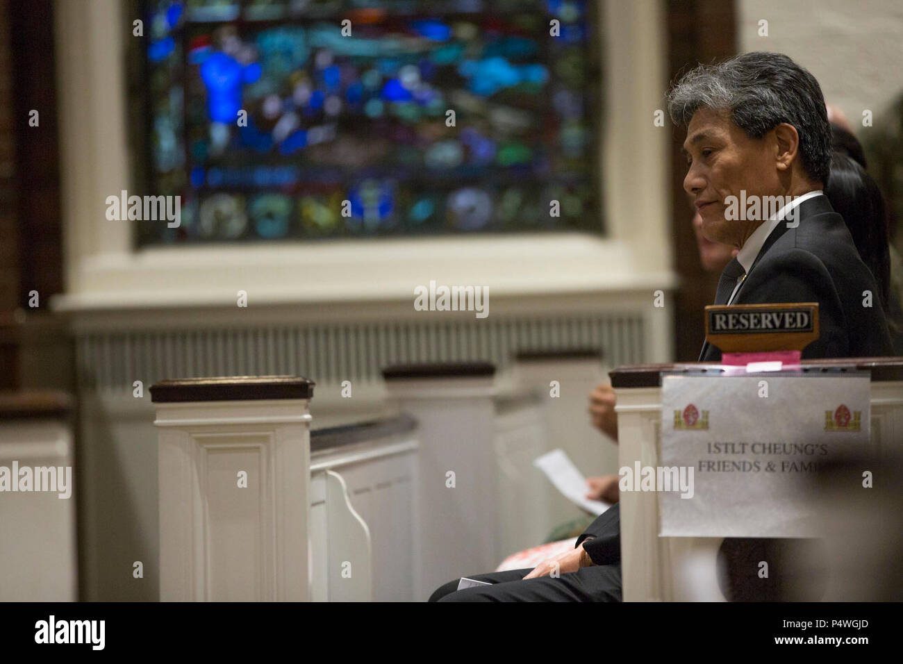 Alexander Cheung, father of U.S. Marine 1st Lt. Garrett C. Cheung ...