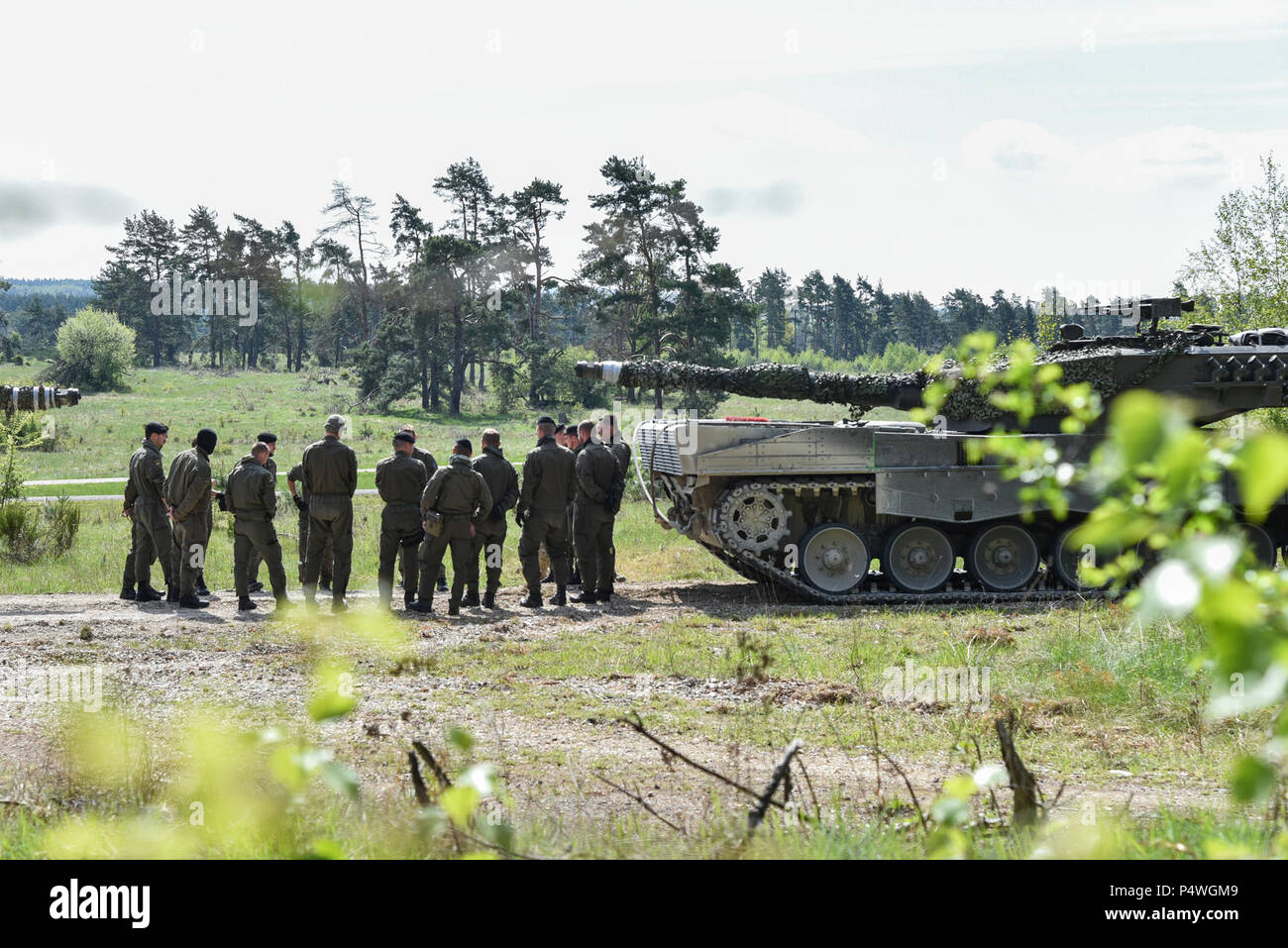 Training area grafenwoehr hi-res stock photography and images - Alamy