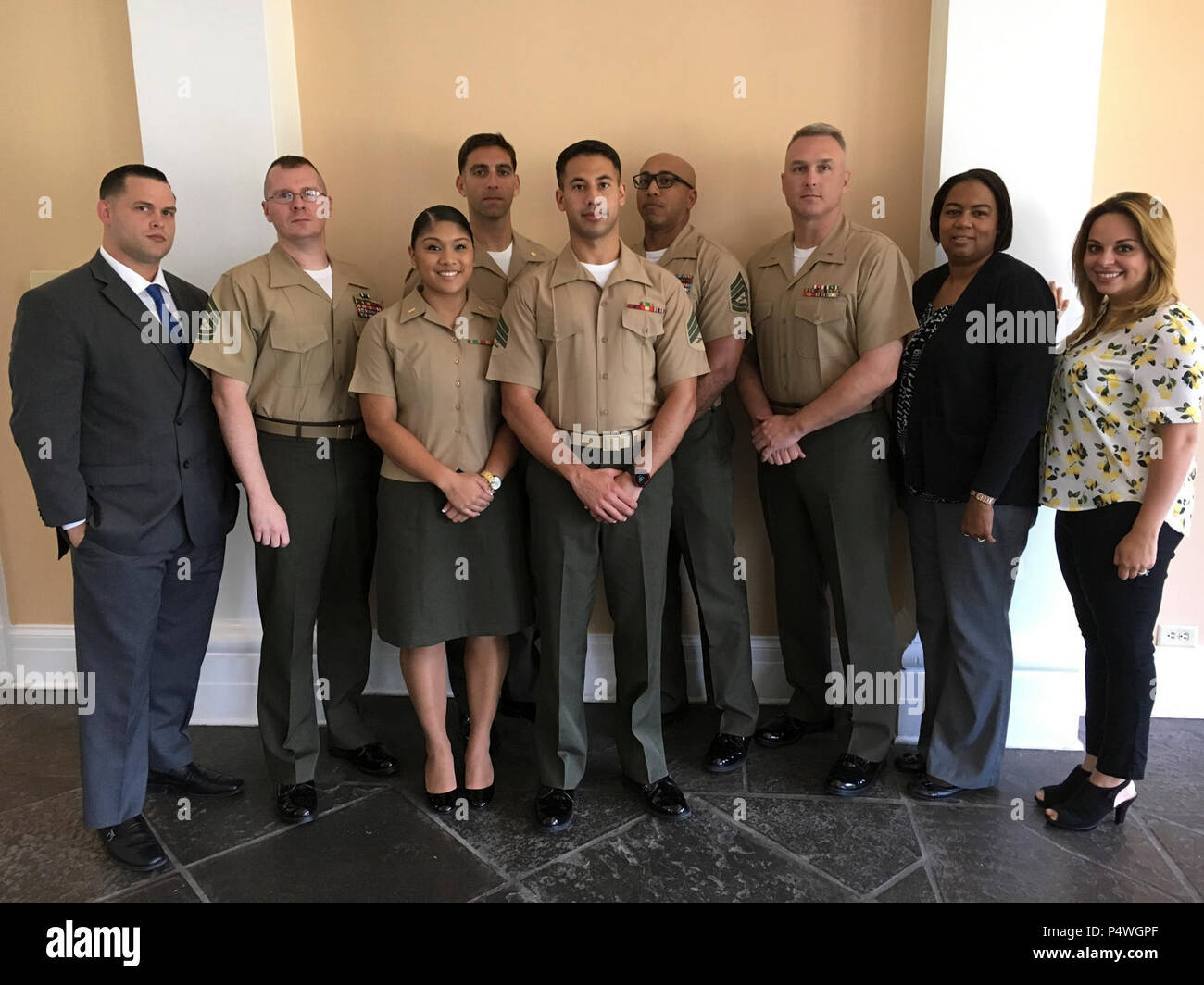 With the air force distinguished public service award hi-res stock ...