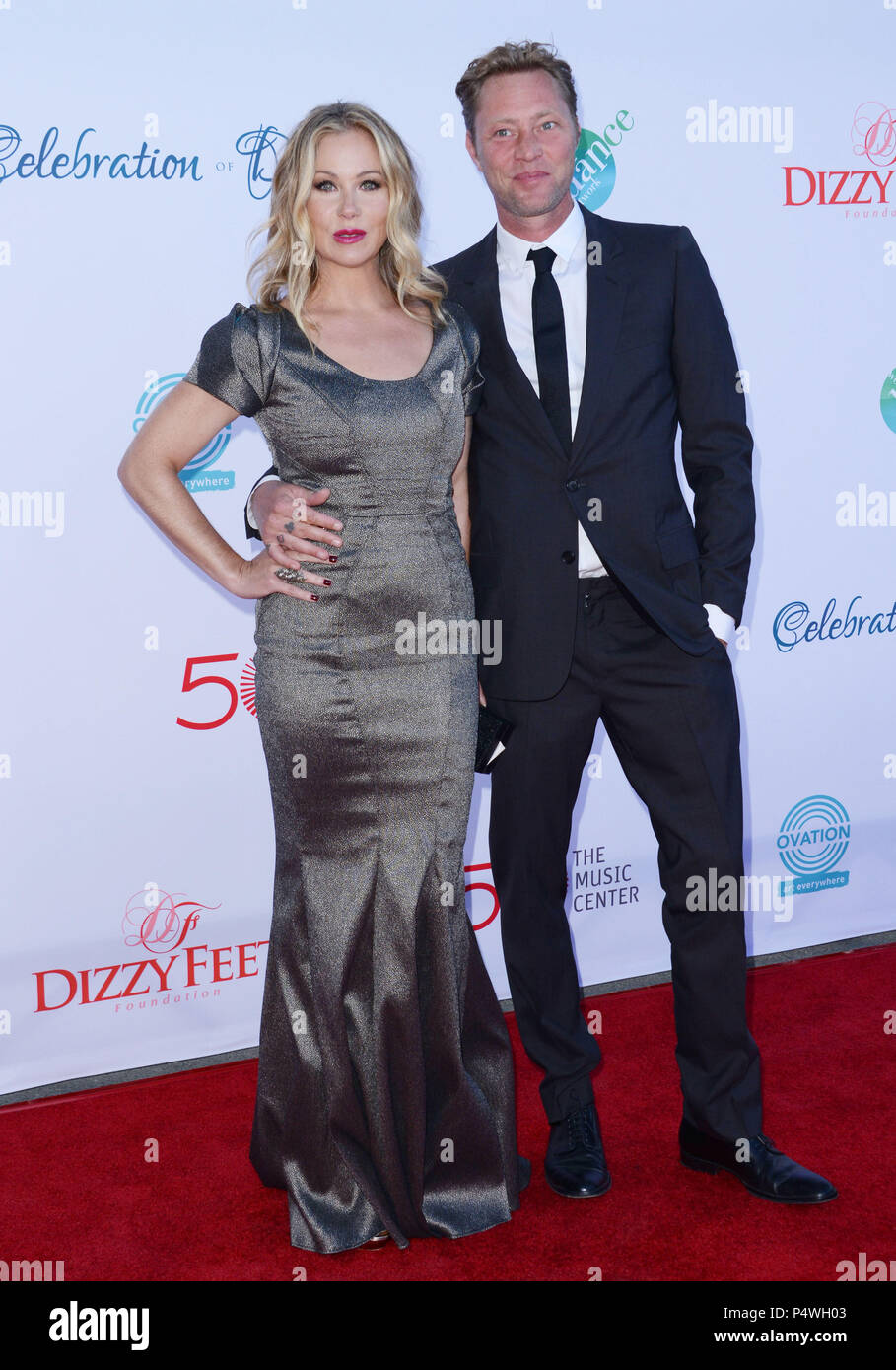 Christina applegate 151 red carpet event hi-res stock photography and ...