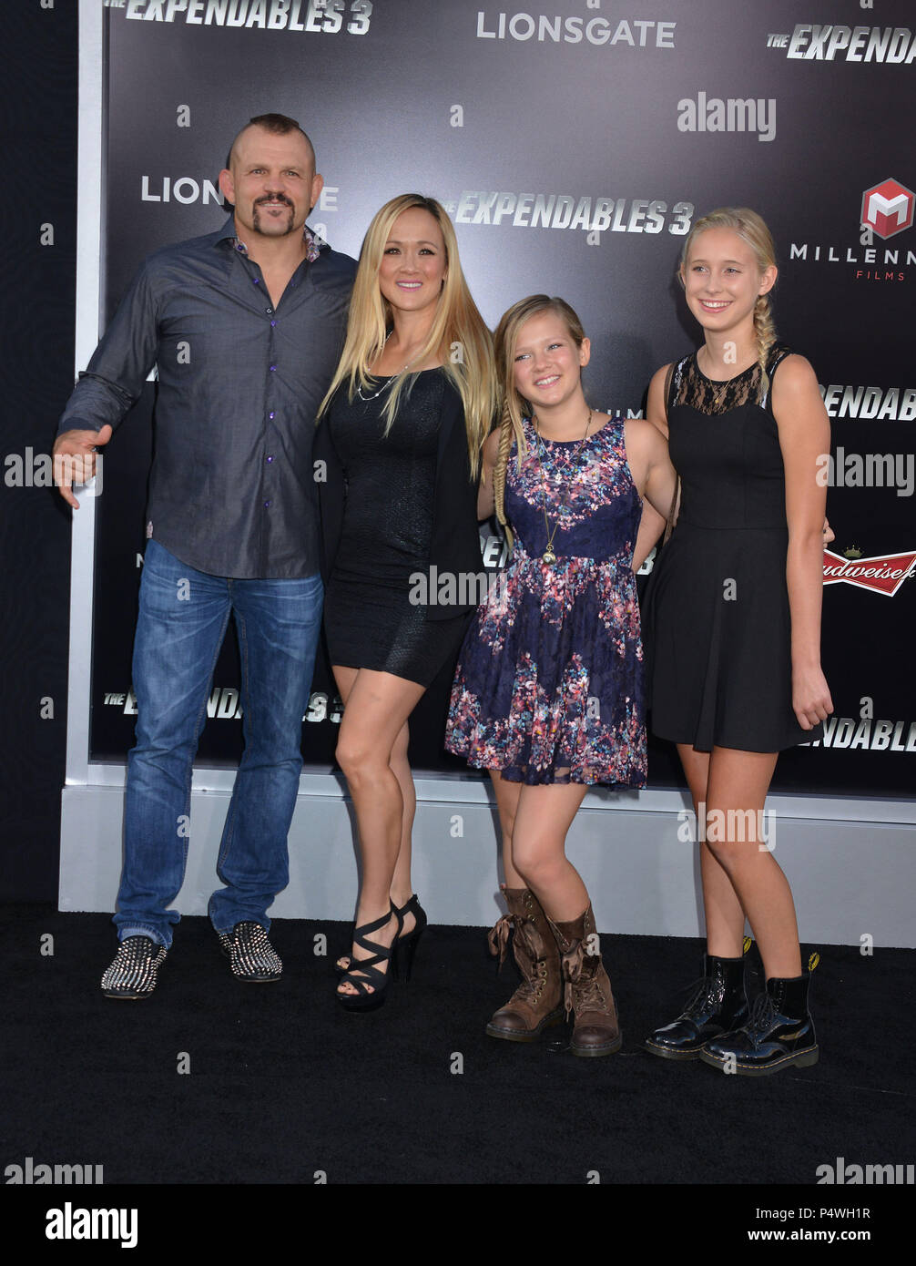 Chuck liddell and his daughter hi-res stock photography and images - Alamy