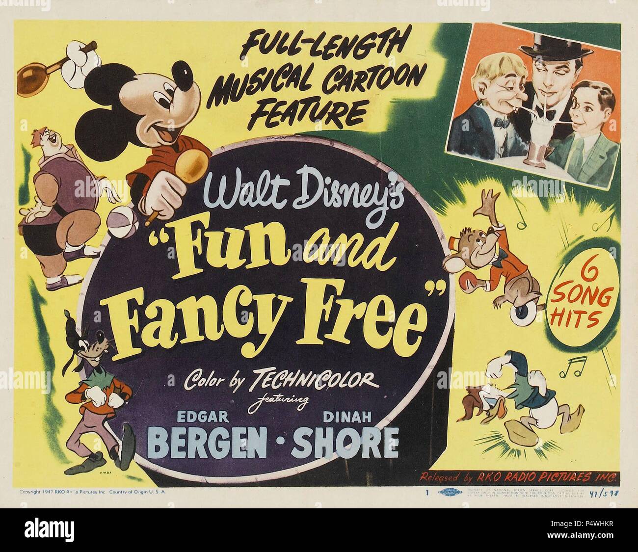 Original Film Title: FUN AND FANCY FREE. English Title: FUN AND FANCY ...