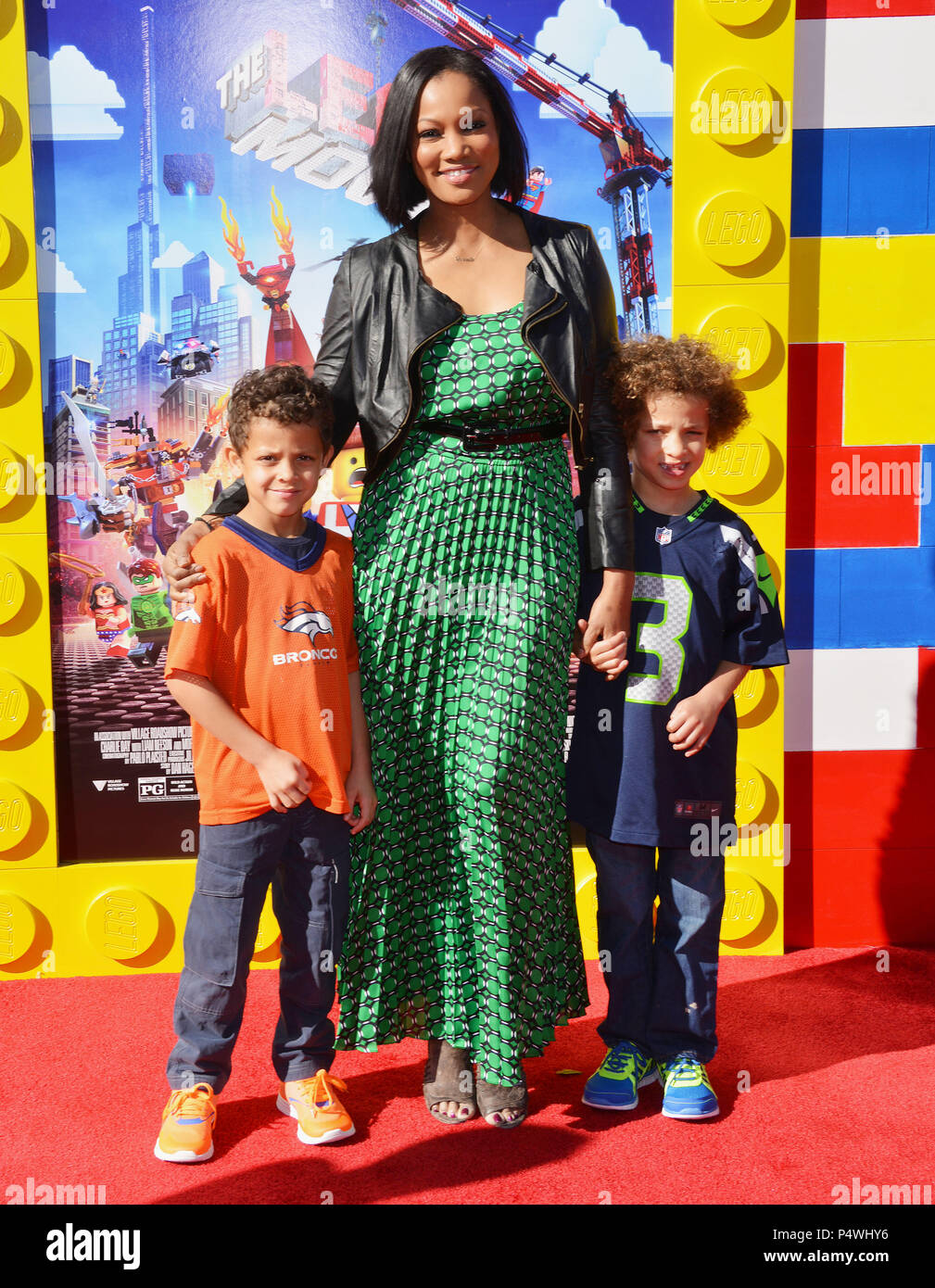 Garcelle beauvais and family hi-res stock photography and images - Alamy