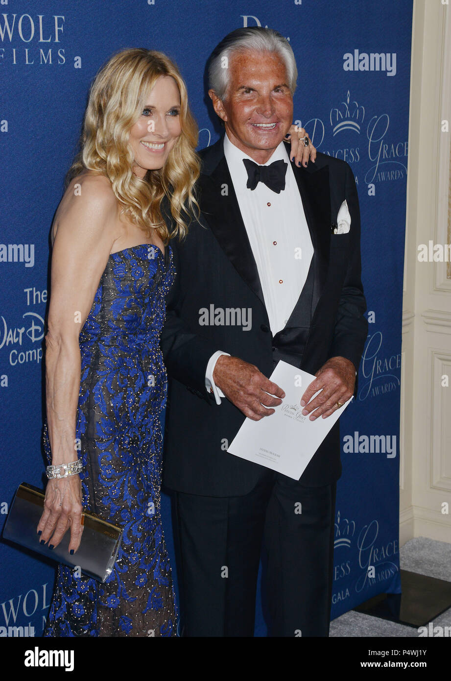 George Hamilton, Alana Stewart 078 at the 2014 Princess Grace Awards ...