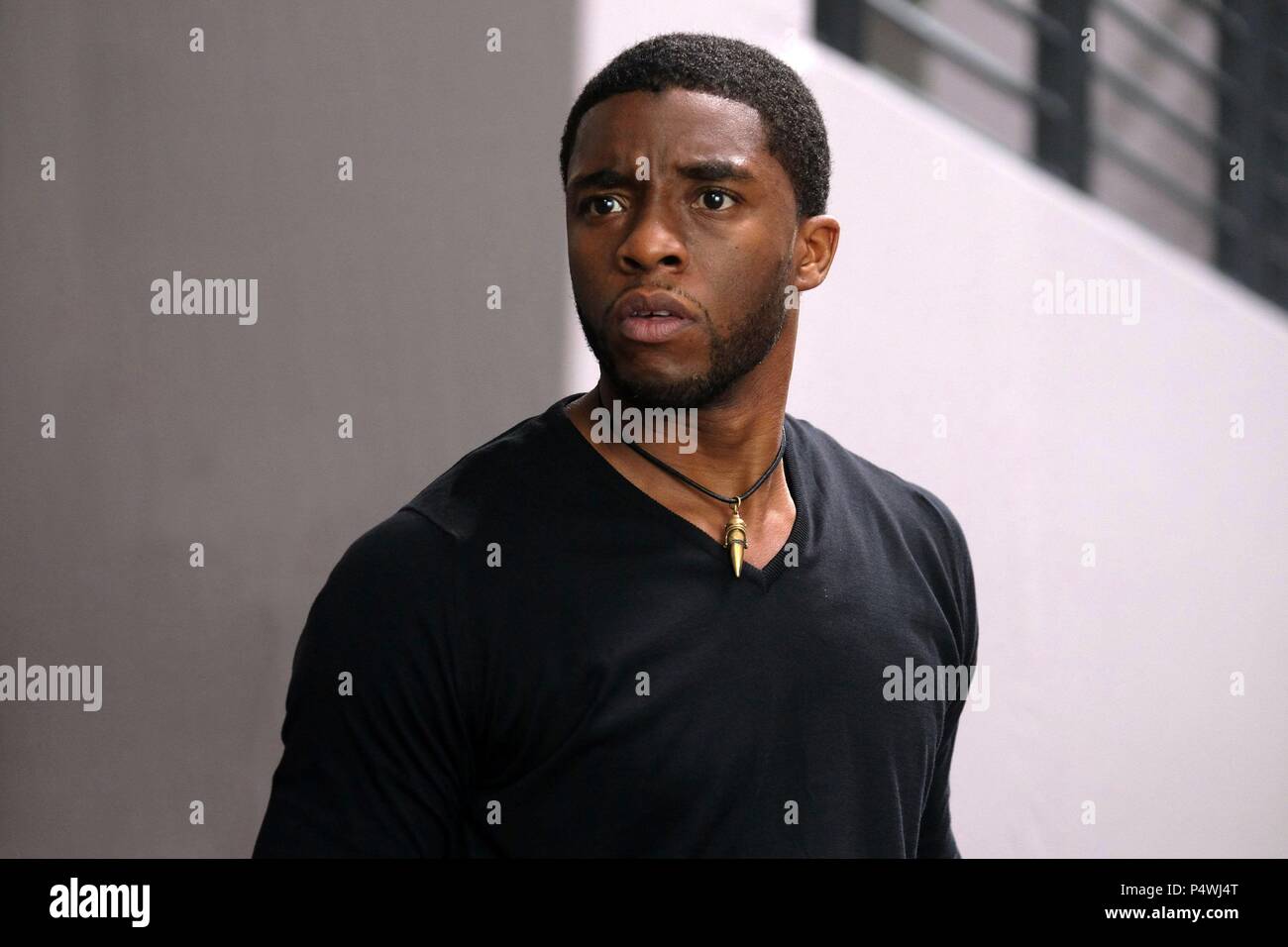 Chadwick boseman captain america hi-res stock photography and images ...