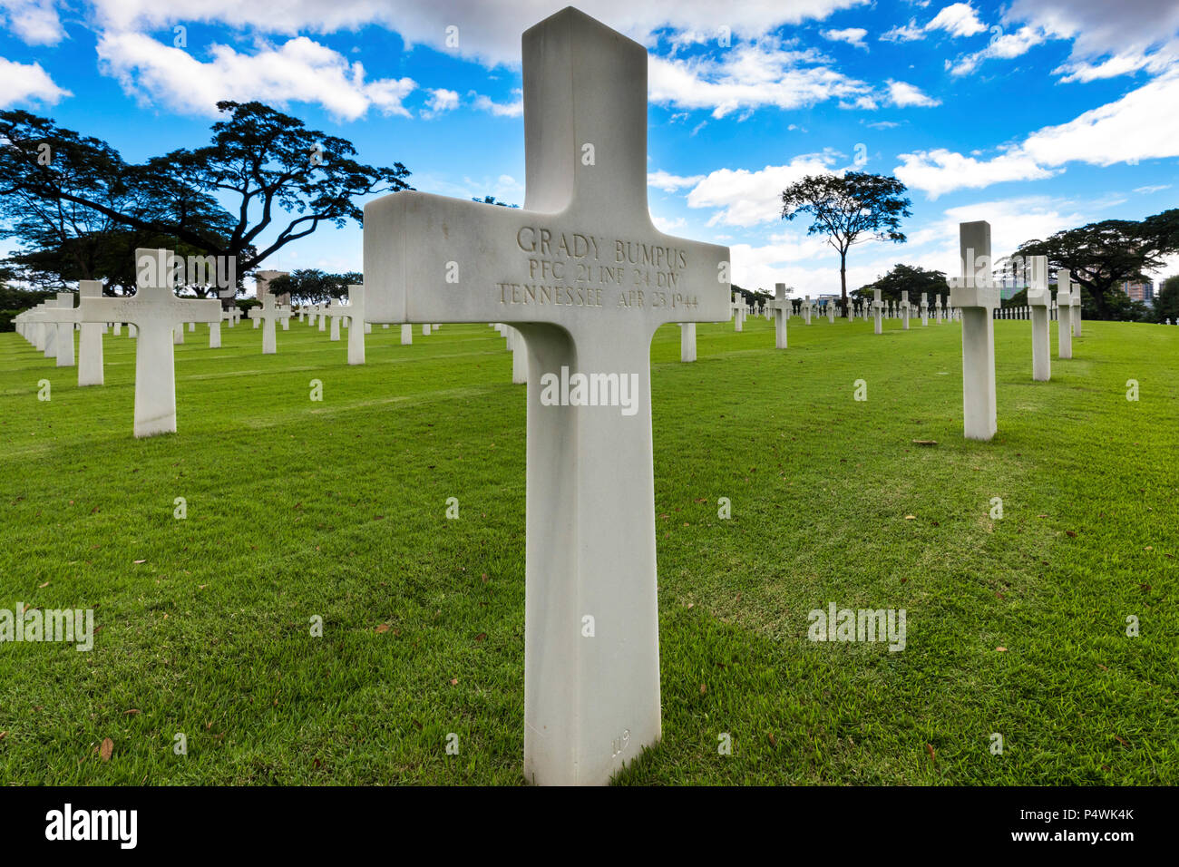 American Cemetery and Memorial, Manila, Philippines Stock Photo - Alamy