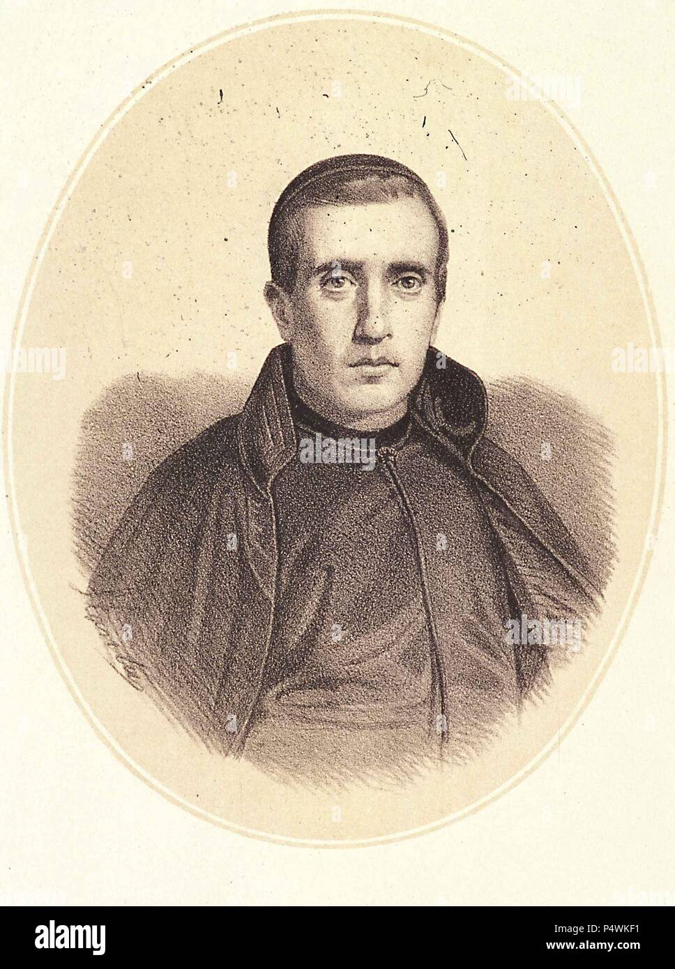 Retrato de Jaume Balmes, filósofo, teólogo, apologista, sociólogo y ...