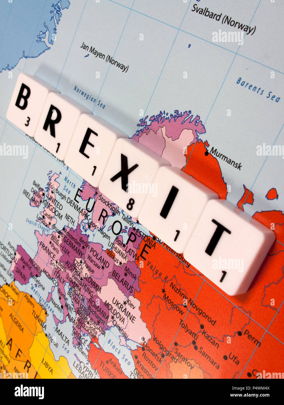 representing Brexit, the United Kingdom exit from the European Union ...