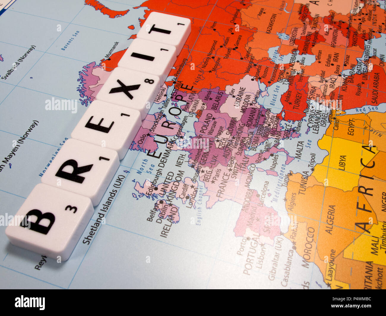 representing Brexit, the United Kingdom exit from the European Union ...
