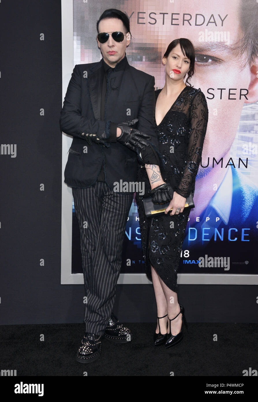 Marilyn Manson And Lindsay Usich