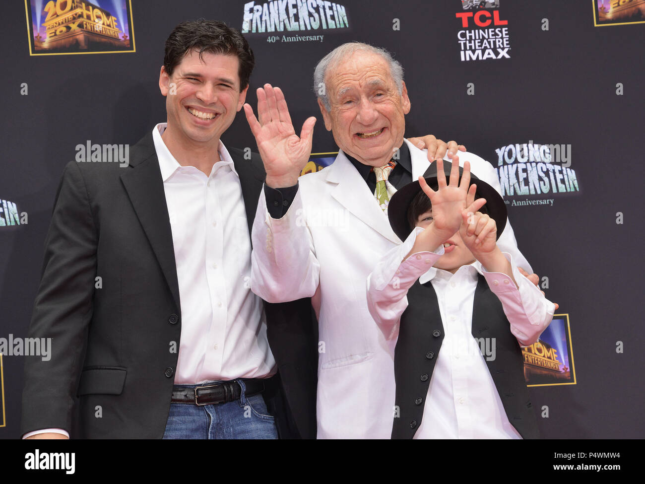 Mel Brooks Hands