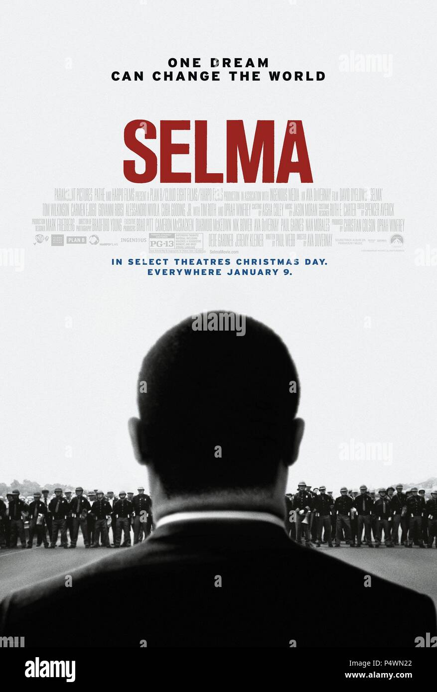 Selma film poster hi-res stock photography and images - Alamy