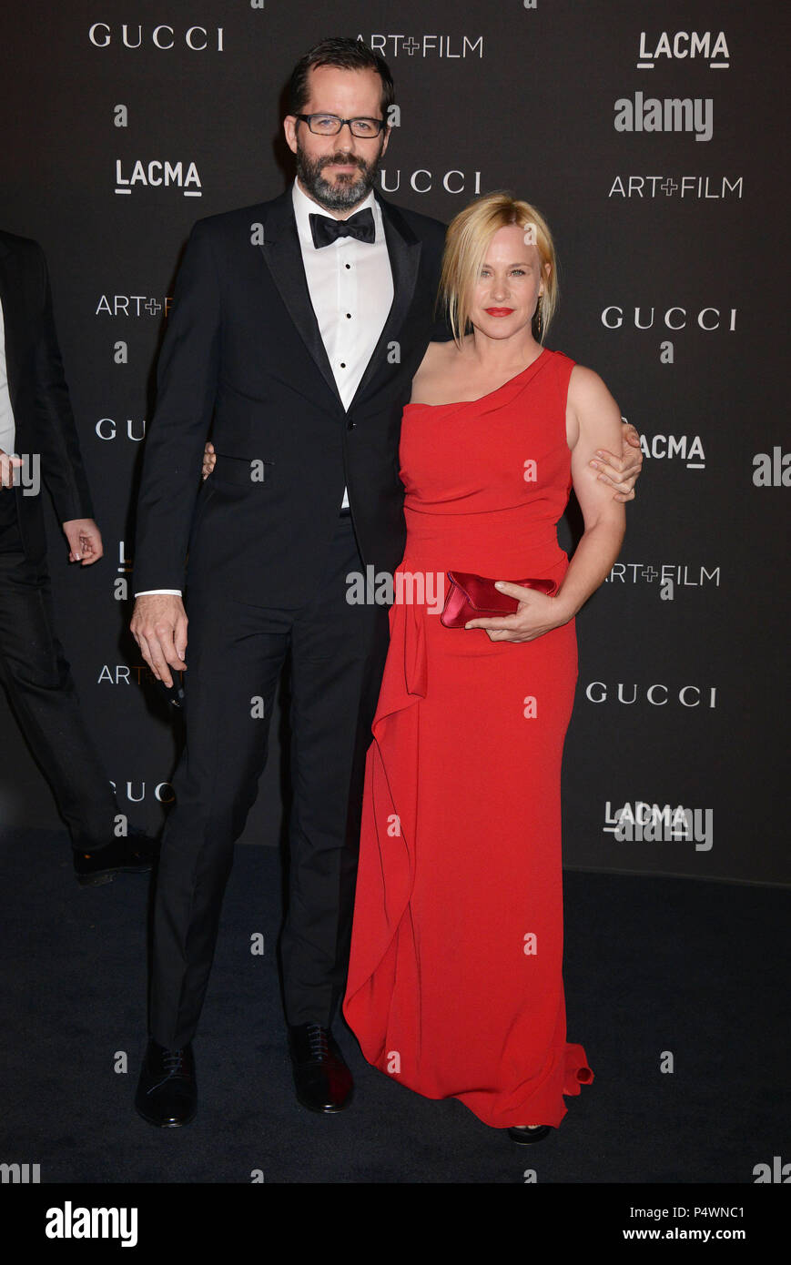 Patricia arquette and boyfriend eric white hi-res stock photography and ...