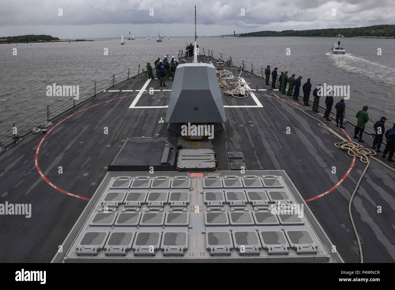 180621-N-FP878-043 KIEL, Germany (June 21, 2018) The Arleigh Burke ...