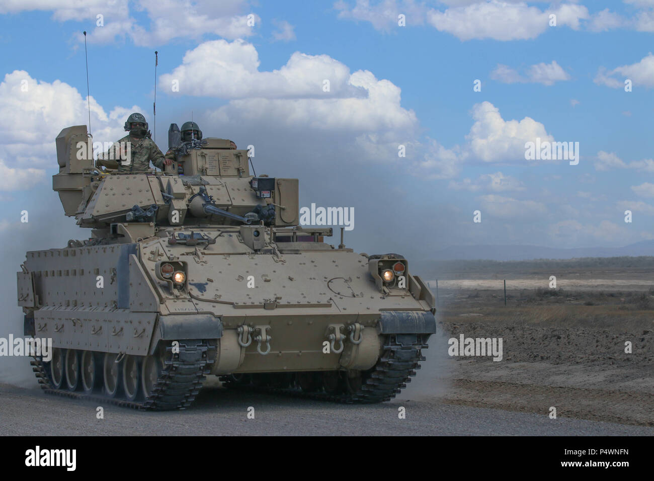 Soldiers with the 1-163rd Combined Arms Battalion, Montana Army ...
