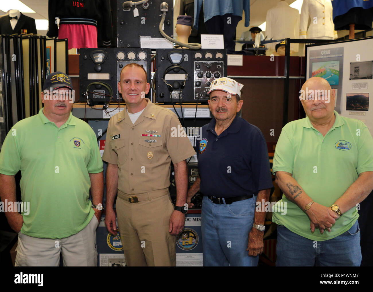 Us navy cryptologic warfare officer hi-res stock photography and images ...