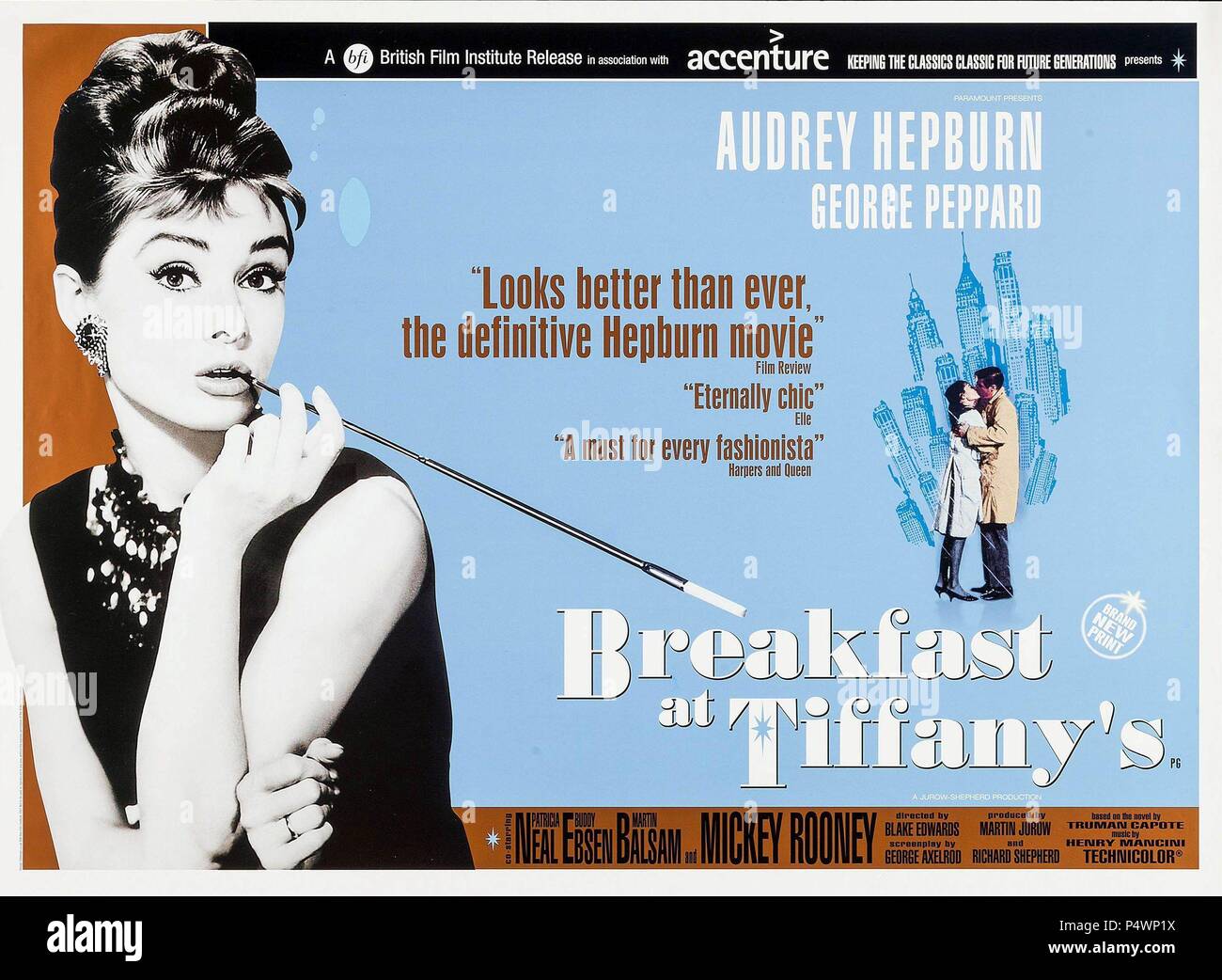 Original Film Title: BREAKFAST AT TIFFANY'S. English Title: BREAKFAST ...