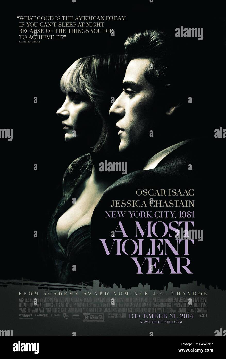 Original Film Title: A MOST VIOLENT YEAR. English Title: A MOST VIOLENT ...