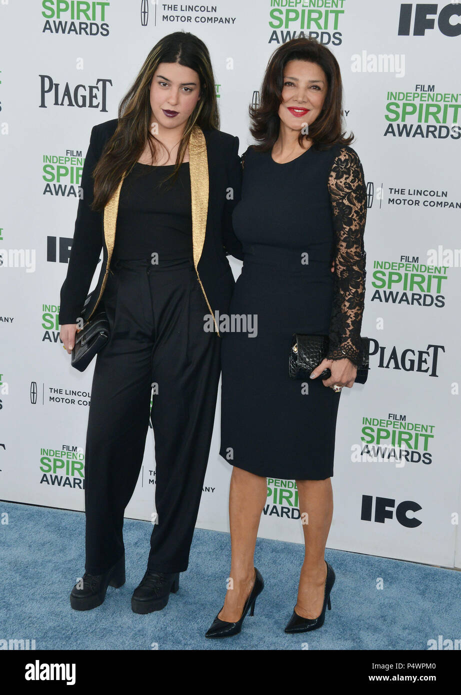 Tara Touzie, Shohreh Aghdashloo at the Film Independent Spirit Awards ...