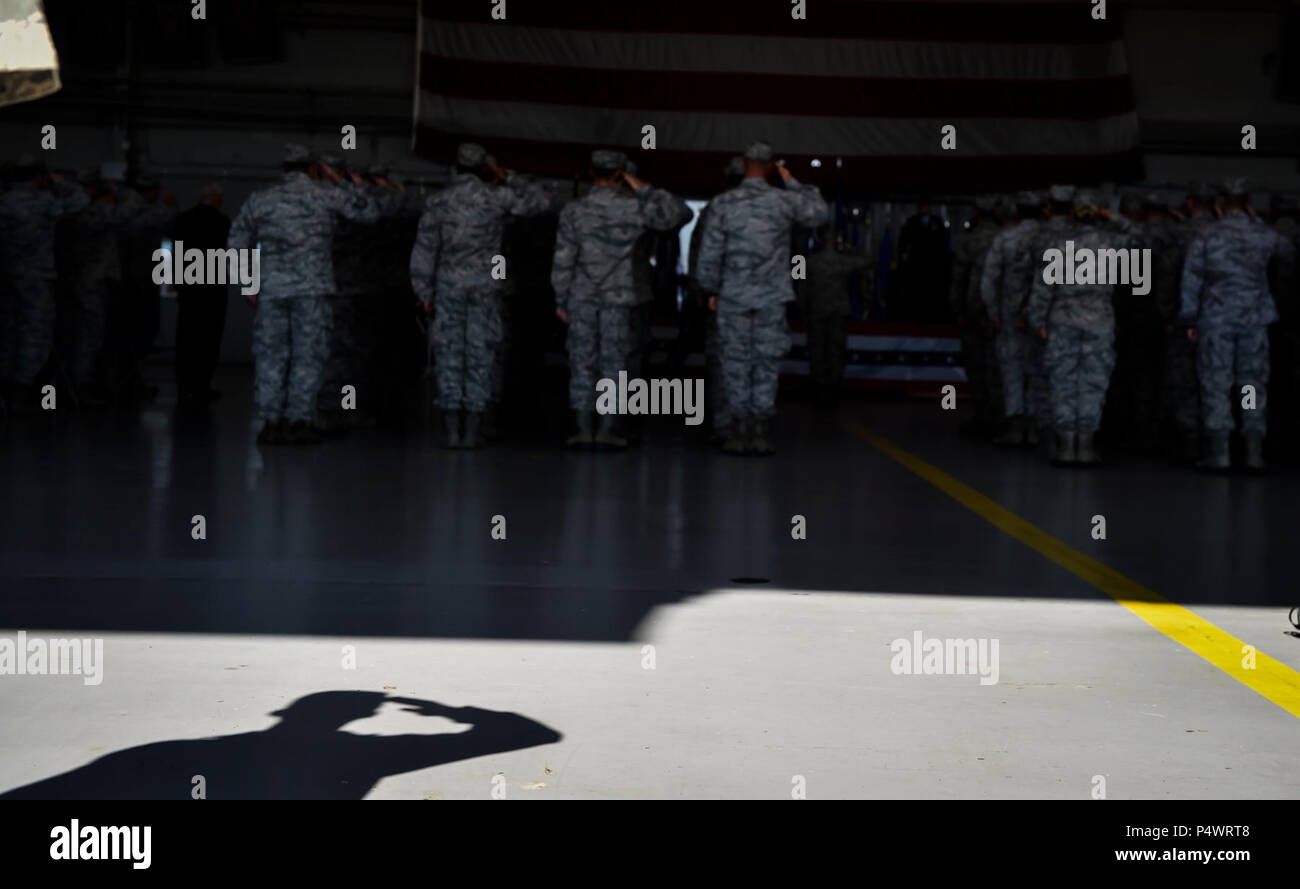 Air Commandos attend the 492nd Special Operations Wing activation ...