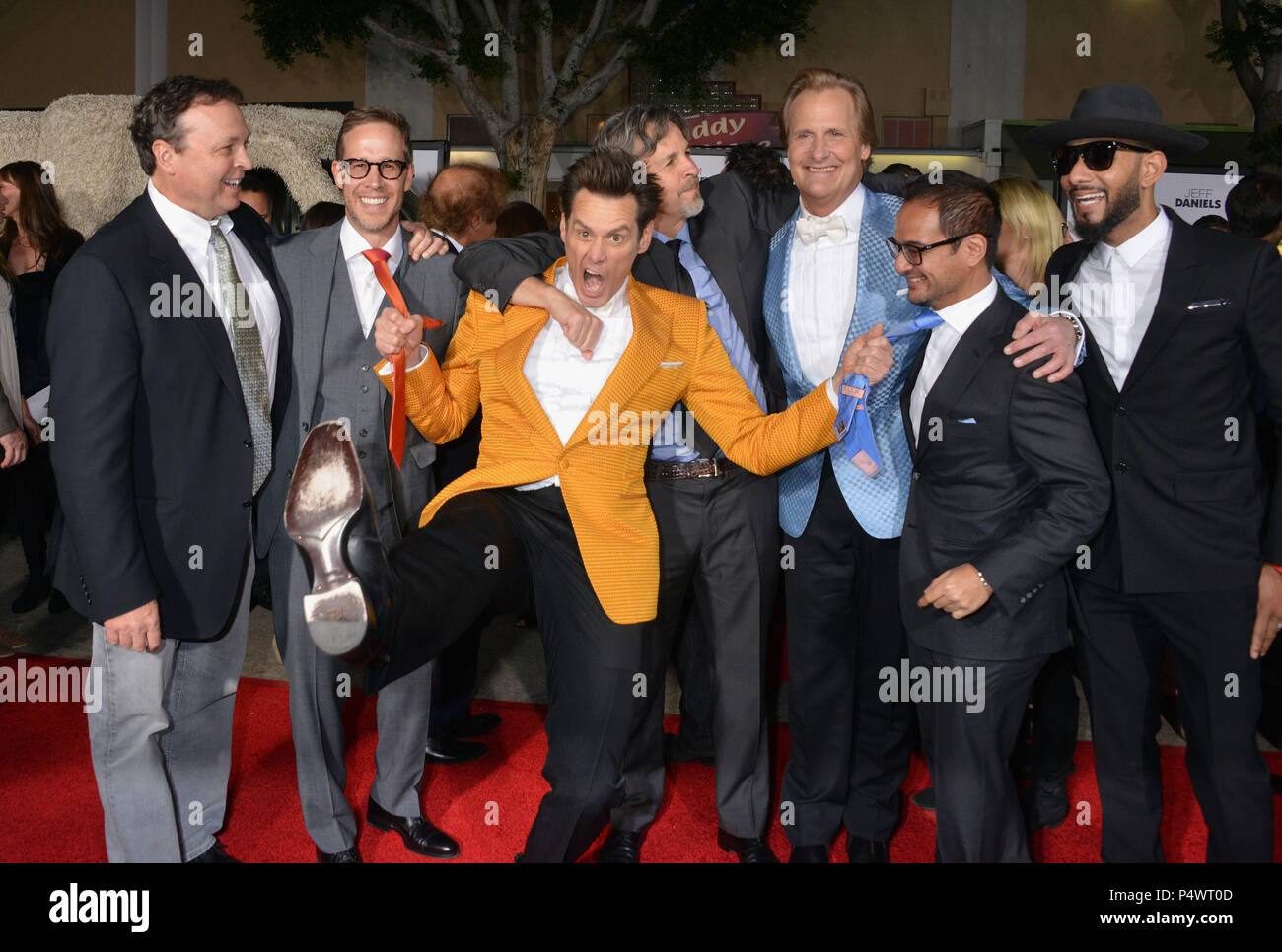 Jim Carrey, Jeff Daniels, Peter and Bobby Farrelly, Swizz Beatz ...