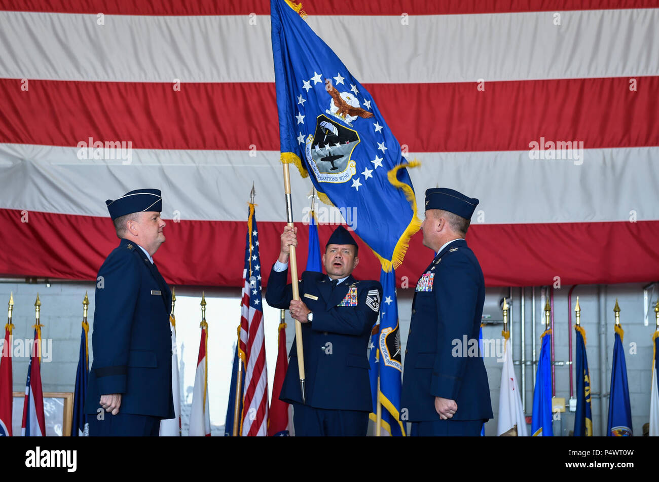 Air Commandos attend the 492nd Special Operations Wing activation ...