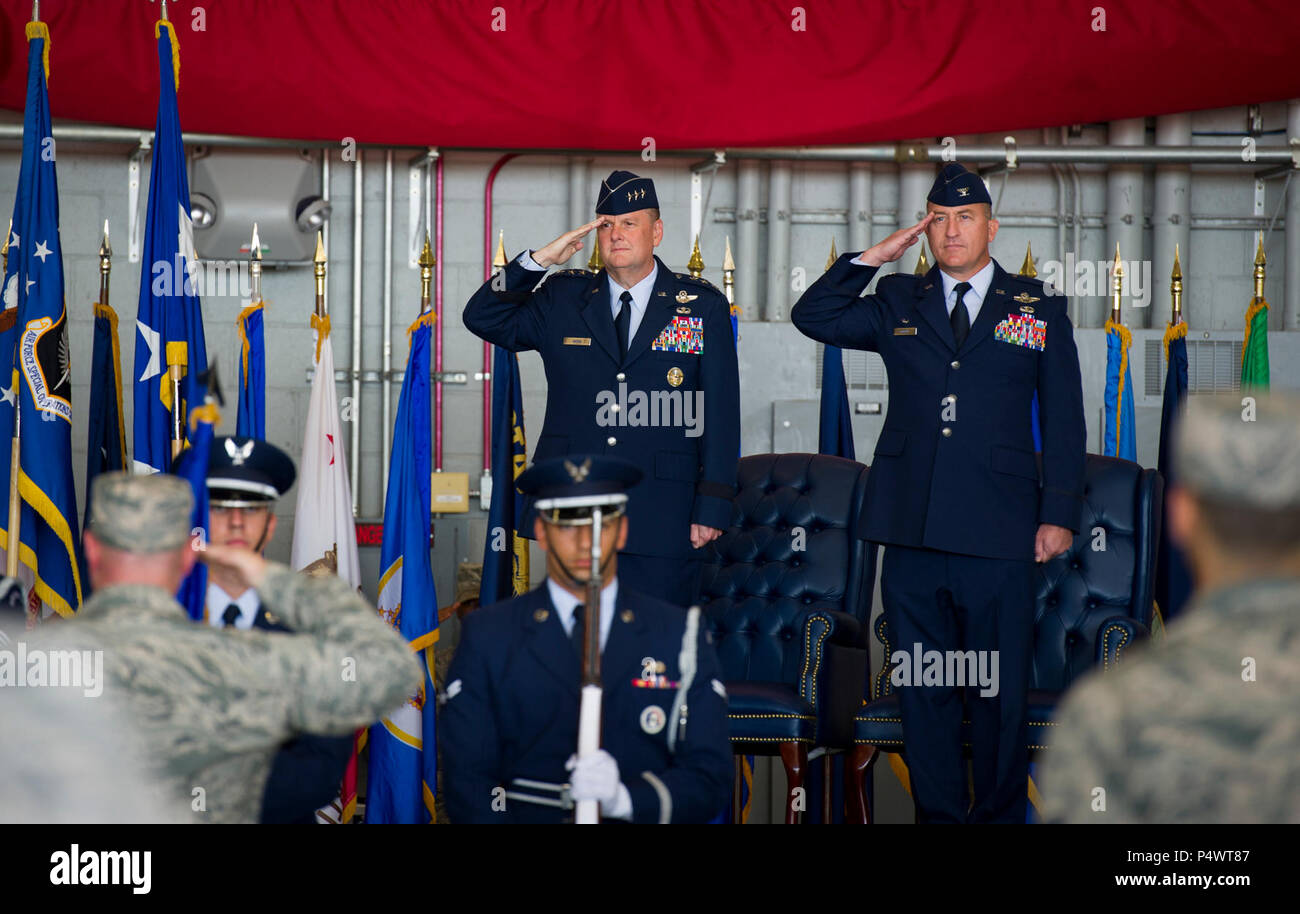 Air Commandos attend the 492nd Special Operations Wing activation ...