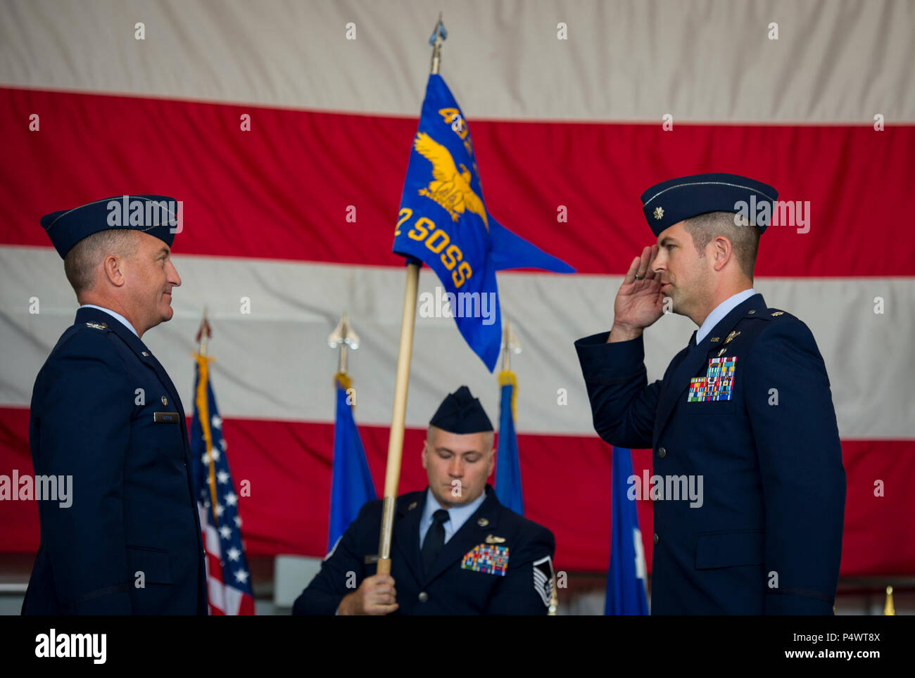 Air Commandos attend the 492nd Special Operations Wing activation ...