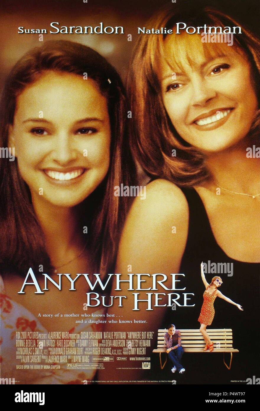 Original Film Title: ANYWHERE BUT HERE. English Title: ANYWHERE BUT ...
