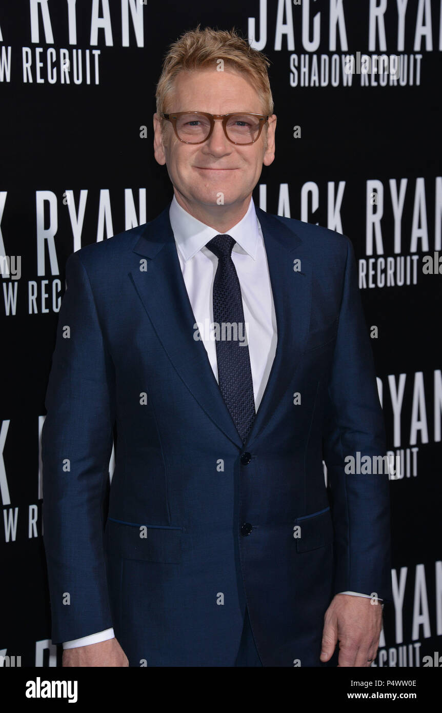 Kenneth Branagh arriving at Shadow Recruit premiere at the TCL Chinese ...