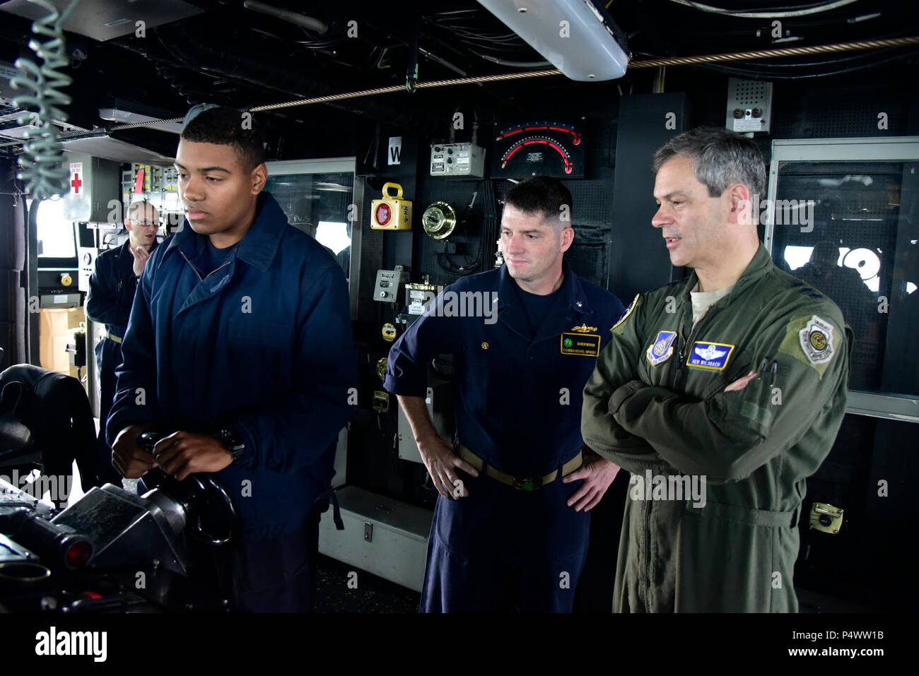 GULF OF ALASKA - Lt. Gen. Ken Wilsbach, Commander, U.S. Alaska Command ...