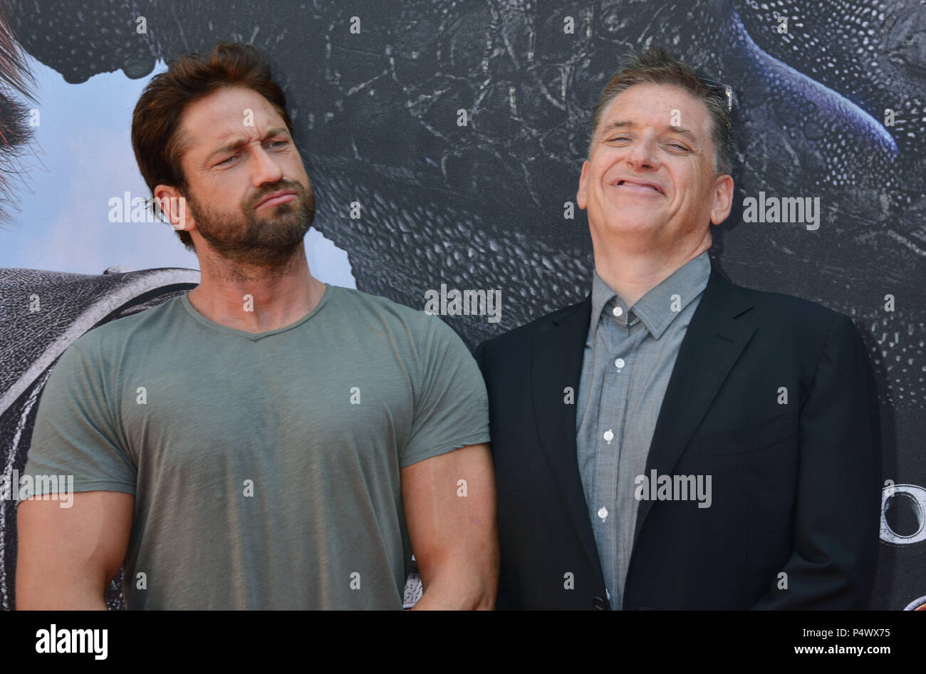 Gerard Butler, Craig Ferguson at the How To Train Your Dragon 2 ...