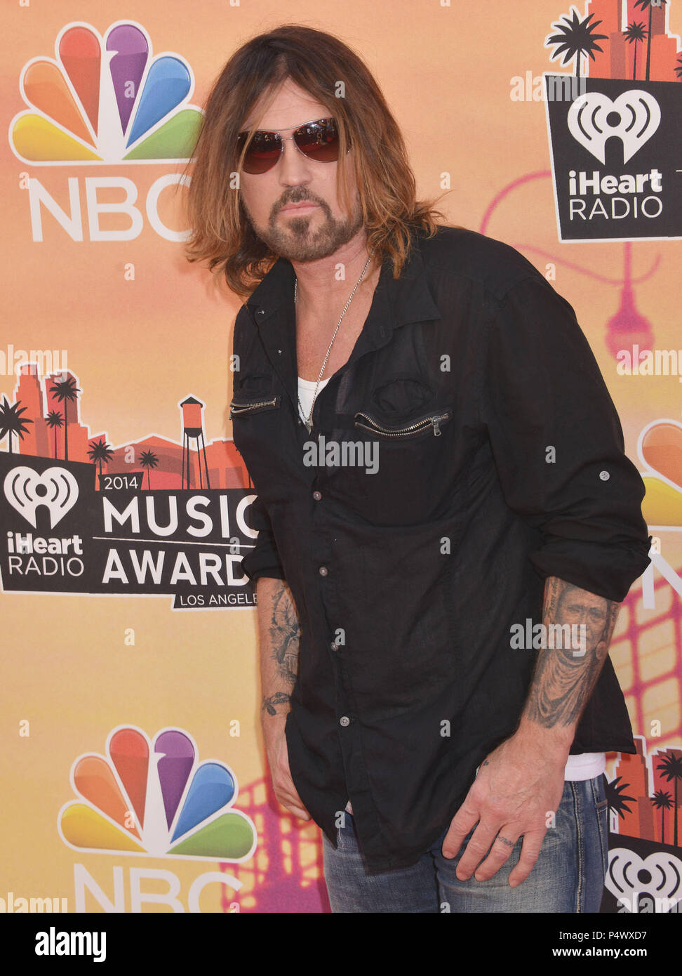 Billy ray cyrus 140 red carpet event hi-res stock photography and ...