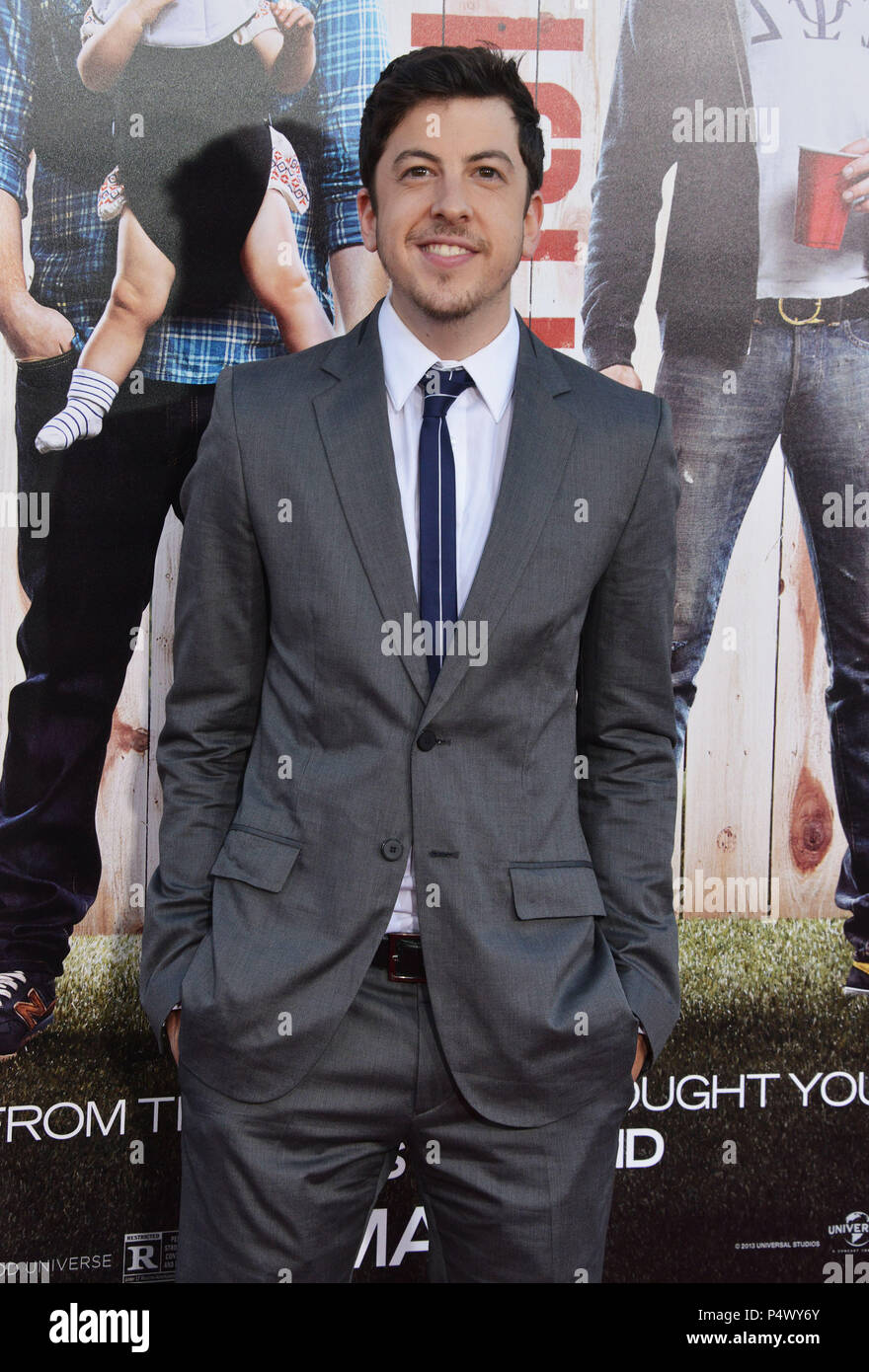 Christopher Mintz- Plasse at the Neighbors Premiere at the Westwood ...