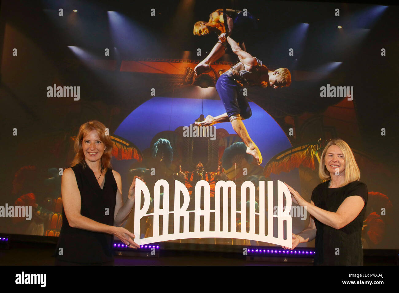 Presentation of 'Paramour' the new Musical of Stage and Cirque du ...