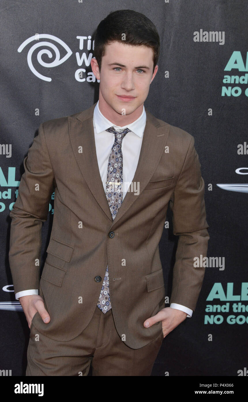 Dylan Minnette at the ALEXANDER AND THE TERRIBLE, HORRIBLE, NO GOOD, VERY BAD DAY Premiere at ...