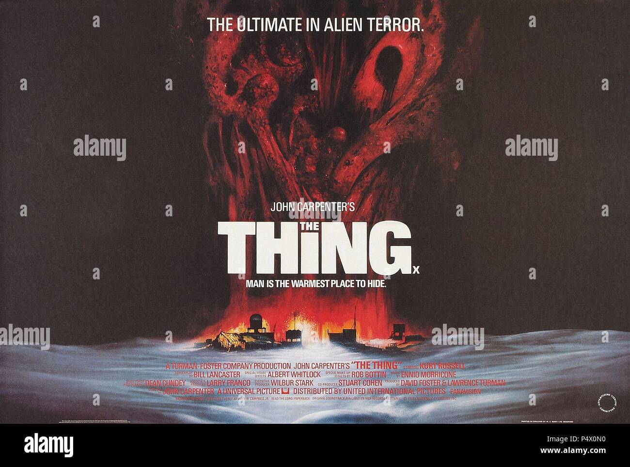 Original Film Title: THE THING. English Title: THE THING. Film Director ...