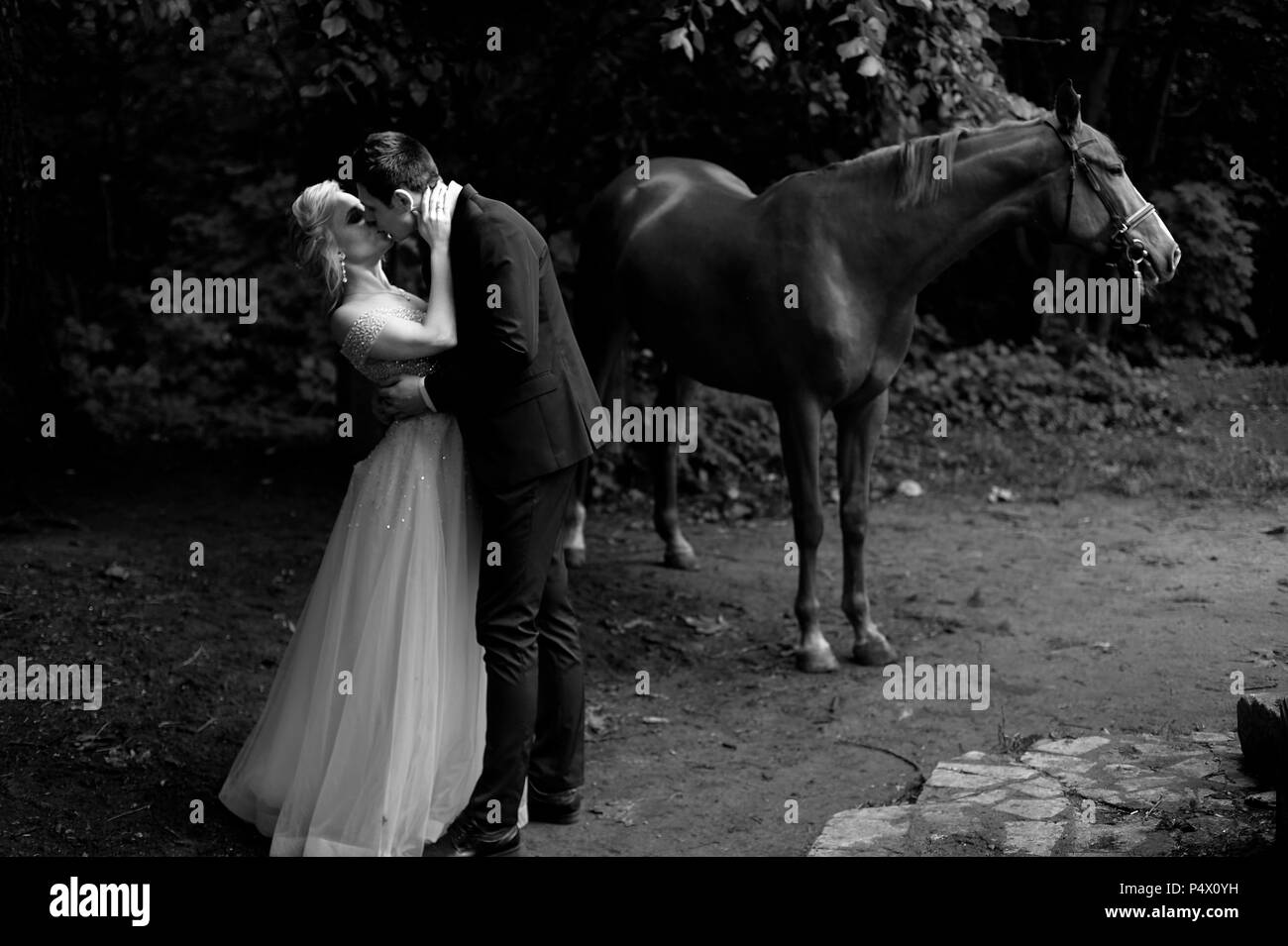 Love, consent. Tall man Pair of European appearance Stock Photo - Alamy