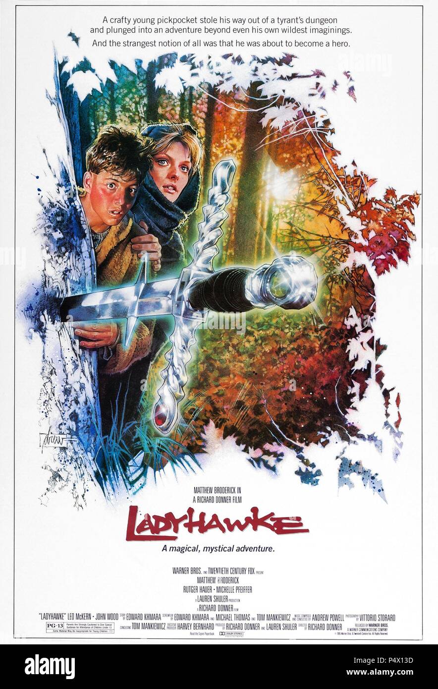 Ladyhawke year hi-res stock photography and images - Alamy