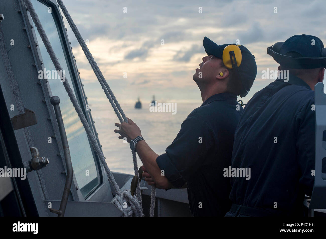 GULF OF THAILAND (May 10, 2017) Electronics Technician 1st Class ...