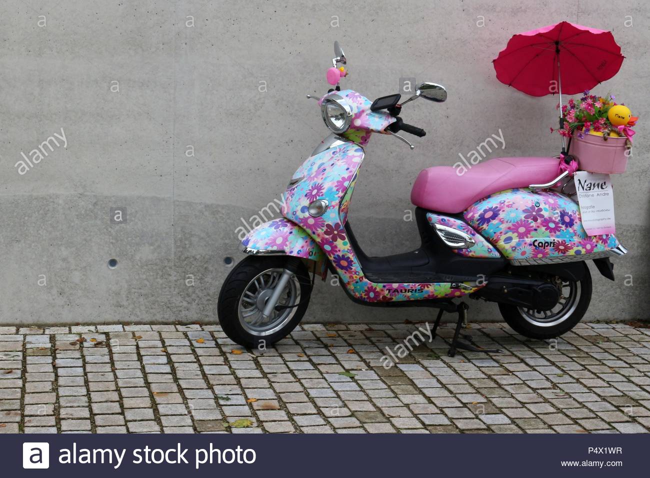 Decorated Motor Scooter High Resolution Stock Photography and Images ...