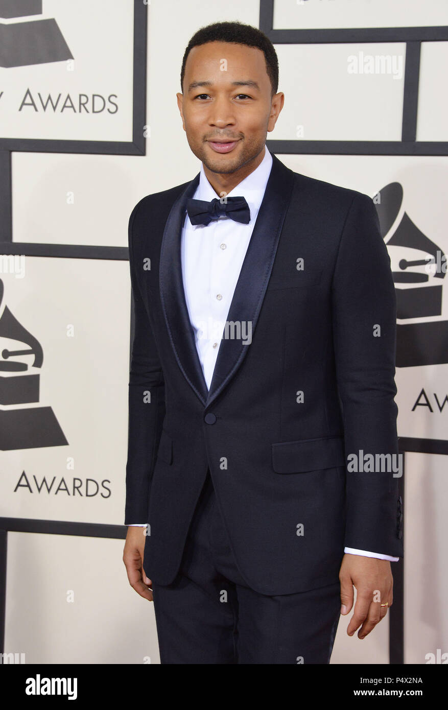 John Legend arriving at the 56th Annual Grammy Awards 2014 at the ...