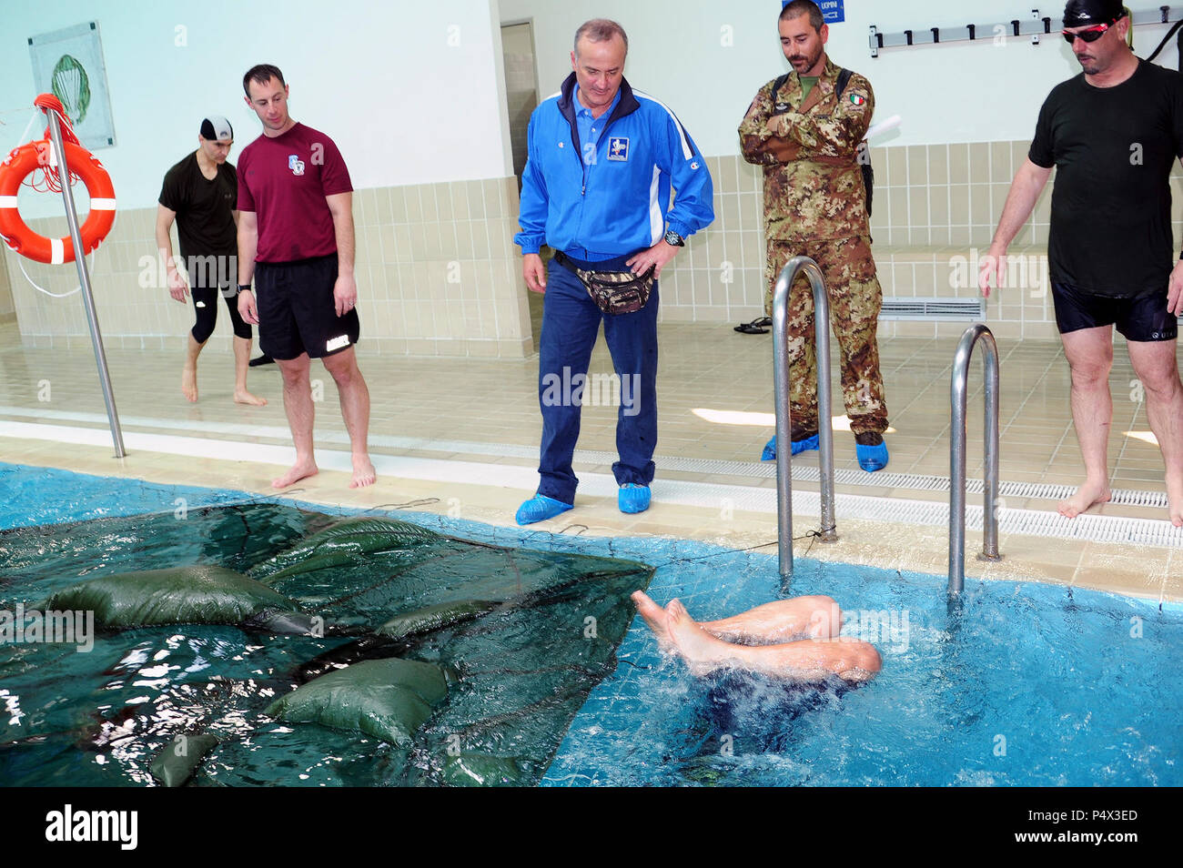 U.S. Army Paratrooper 1st Lt. Alexander Berlin, from Alpha Company, 1st ...