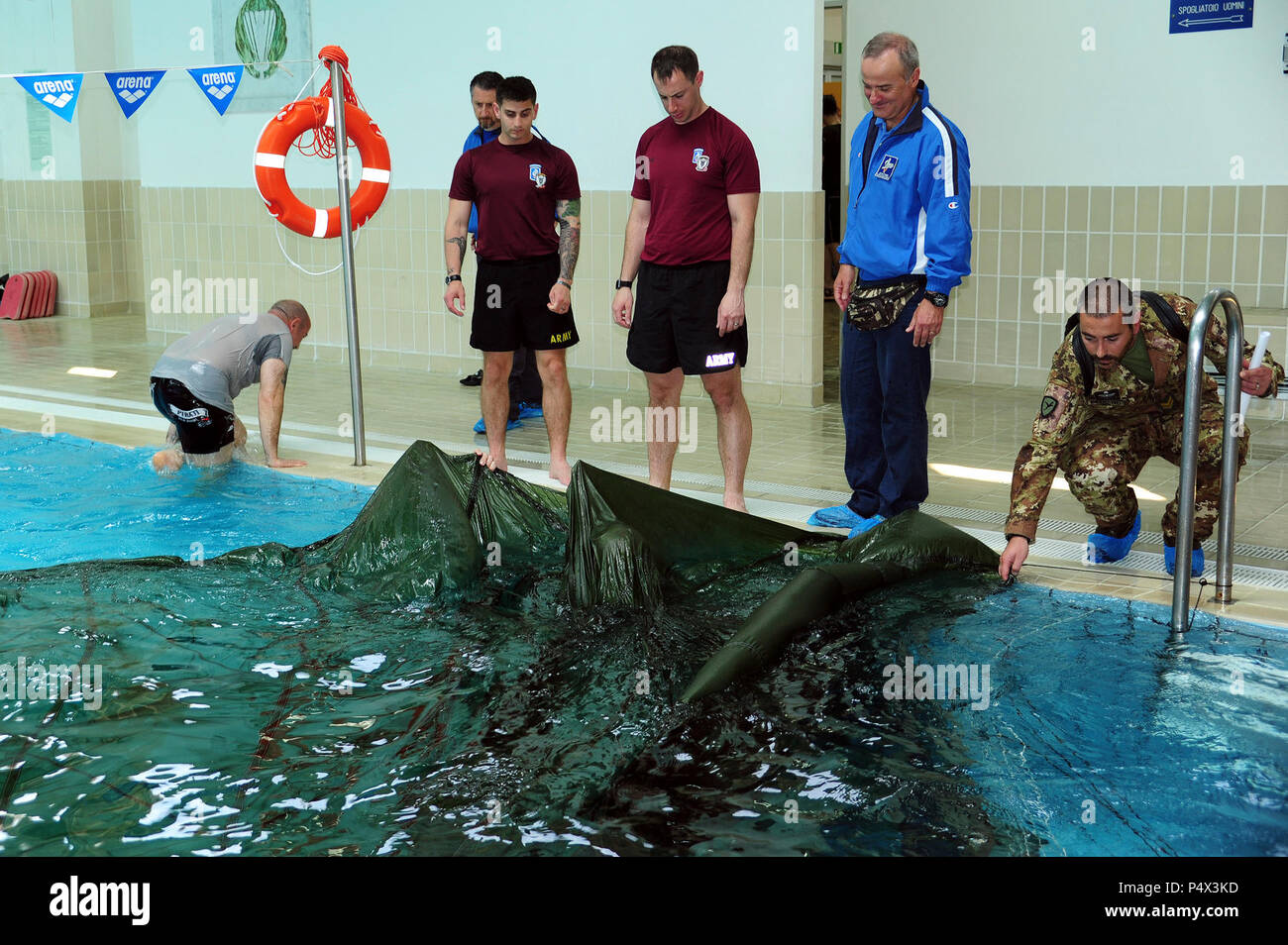 U.S. Army Paratrooper 1st Lt. Alexander Berlin, from Alpha Company, 1st ...