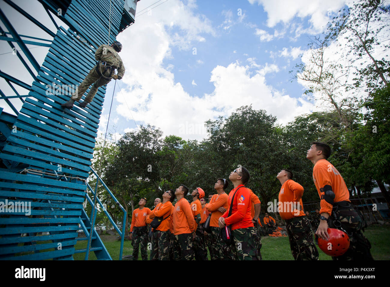 Philippine Airmen with 505th Search and Rescue Group and U.S. Airmen ...