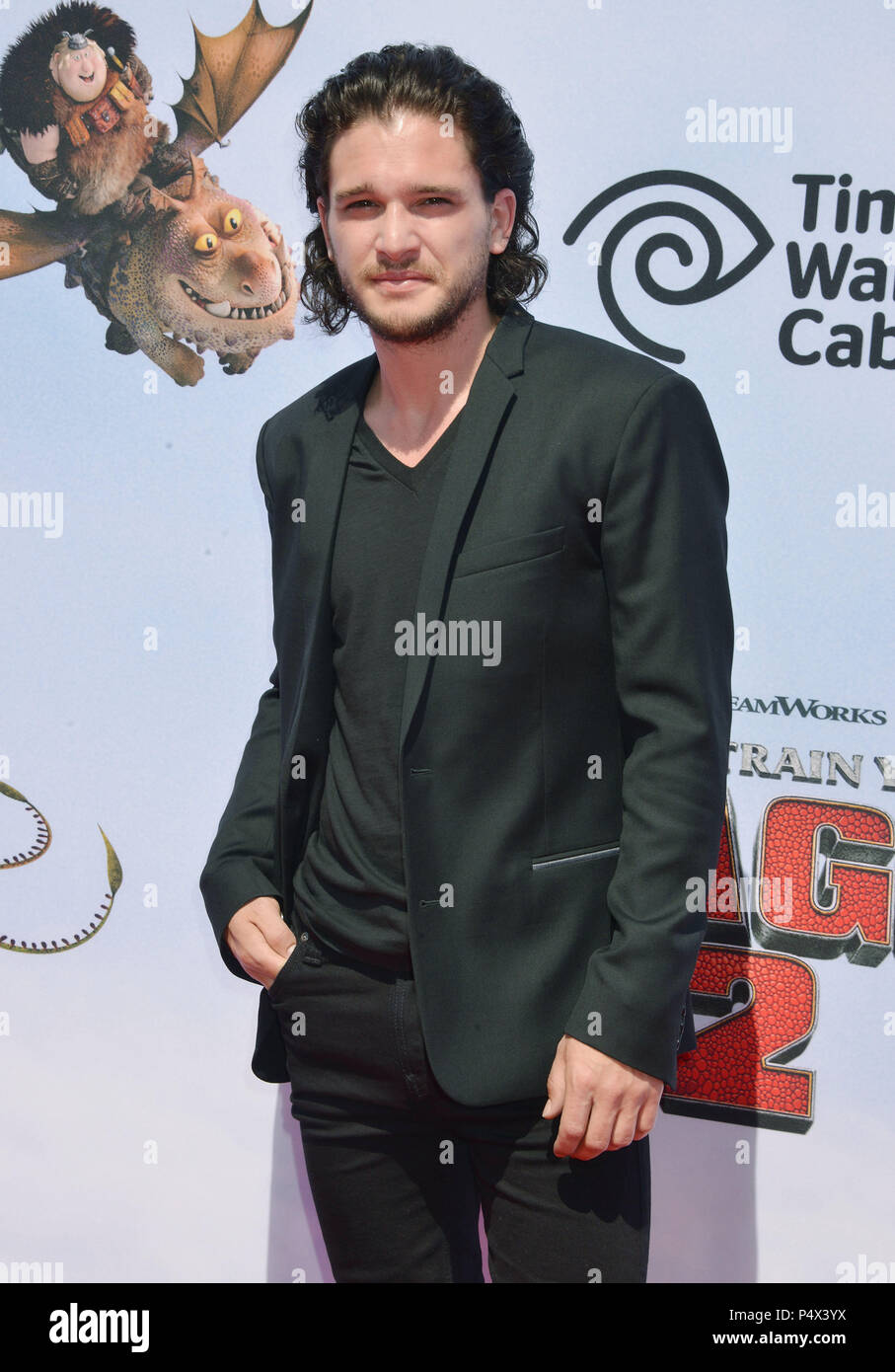 Kit Harington at the How To Train Your Dragon 2 Premiere at the Regency ...