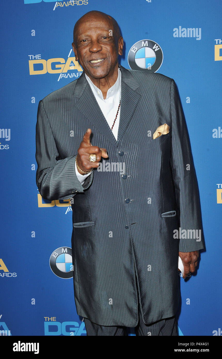 Lou Gossett Jr arriving at the 66th Annual DGA Awards 2014 at the Hyatt ...