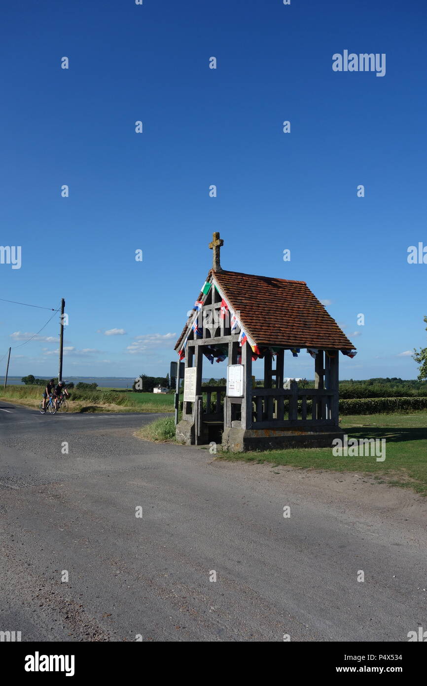dengie peninsula lychgate Stock Photo - Alamy
