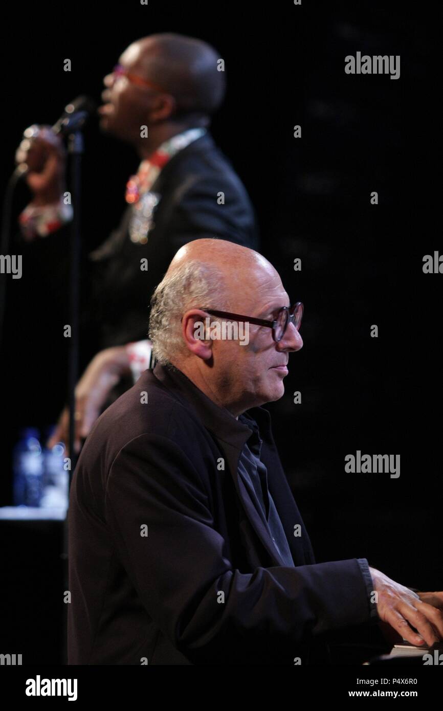 Michael Nyman en el Palau de la Música Catalana durante el XI Festival ...