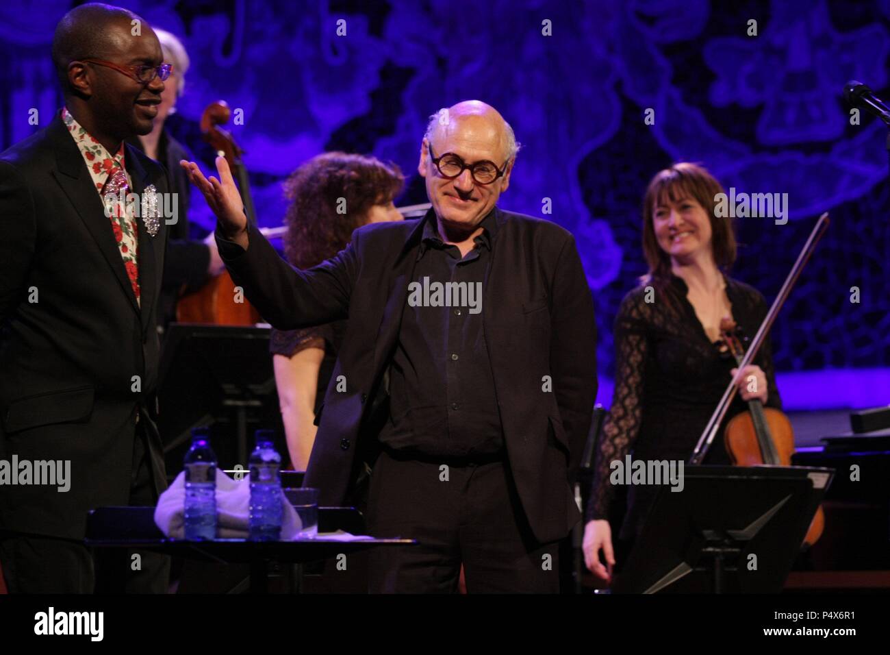 Michael Nyman en el Palau de la Música Catalana durante el XI Festival ...